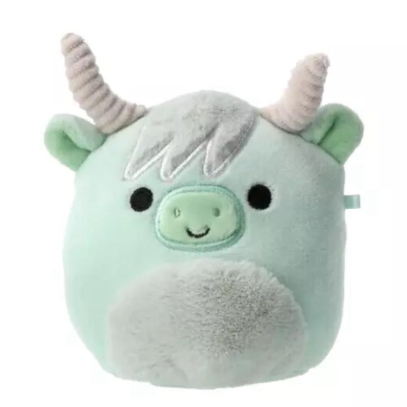Squishmallows | Toys | Nwt 5 Iver The Highland Cow Squishmallow | Poshmark